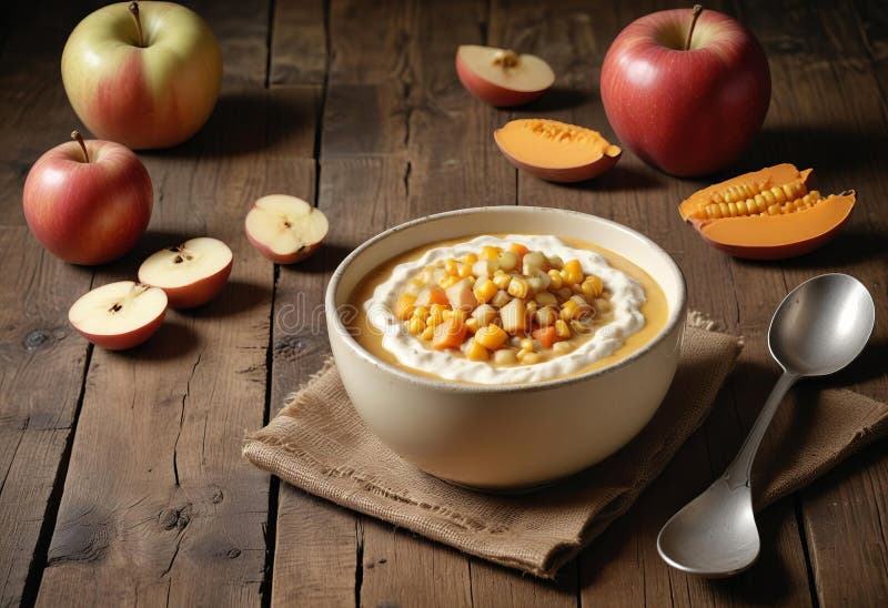 Organic Baby Food or Snack. Organic Fruit and Vegetable Baby Food Stock ...