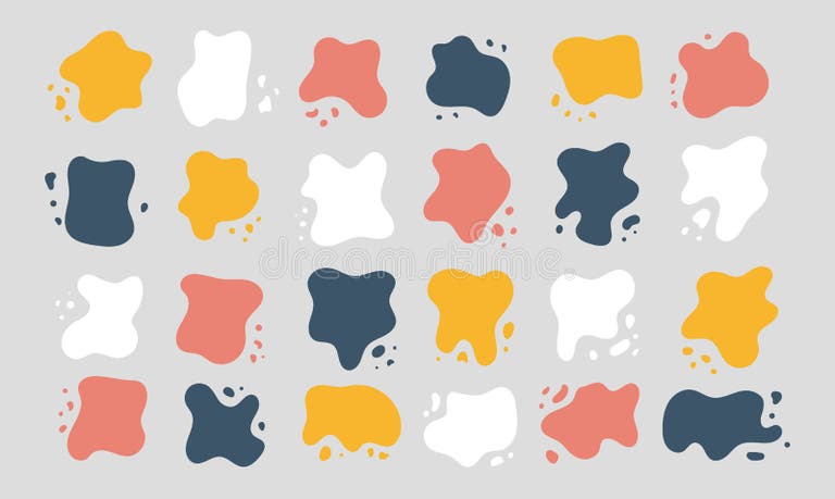 Irregular Round Liquid Vector Element Stock Illustrations – 3,979 ...
