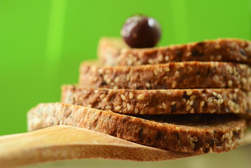 Organic bread stock image. Image of food, breakfast - 170340133