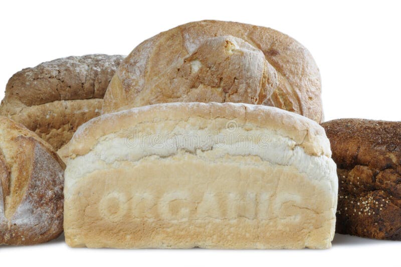 Organic bread stock image. Image of wheat, wholemeal, bread - 6093203