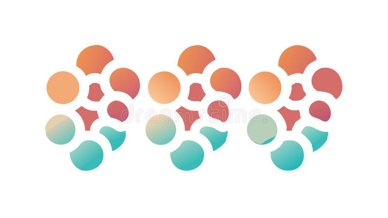 Organic Bubble Cluster Pattern Vector. Abstract Flowing Design, Vector ...