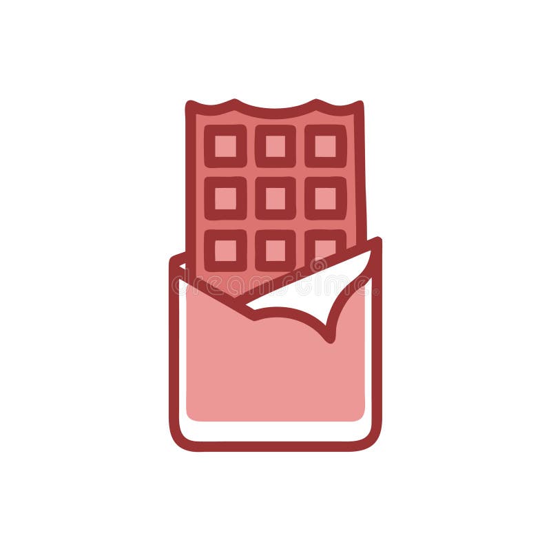 Organic Chocolate Delight stock vector. Illustration of delight - 356282240