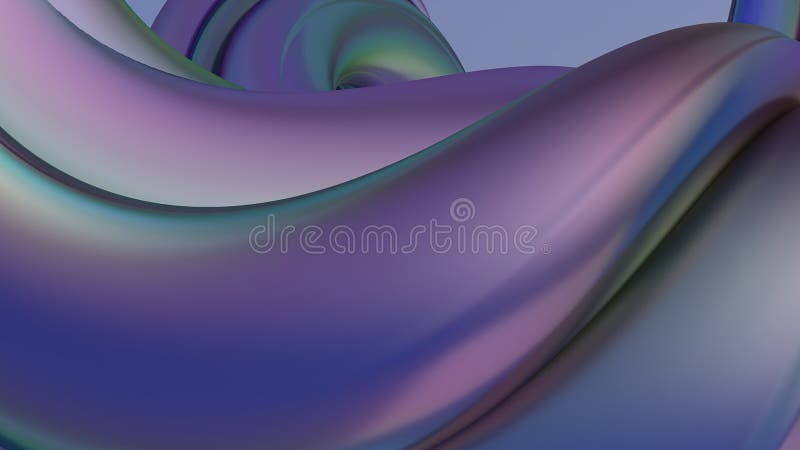 Organic Chrome Reflections Metal Geometry Creature-like Liquid Surfaces ...