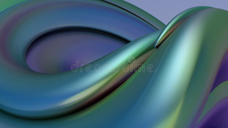 Organic Chrome Reflections Metal Geometry Paint Creative Surfaces ...