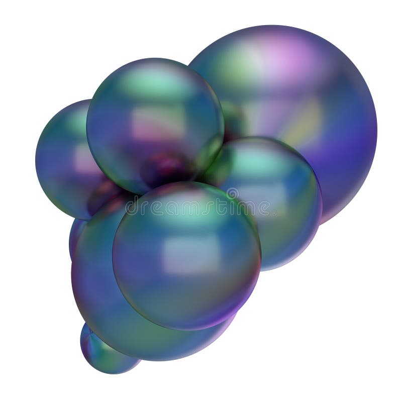 Organic Chrome Reflective Metal Geometry Paint Surface Creatures ...