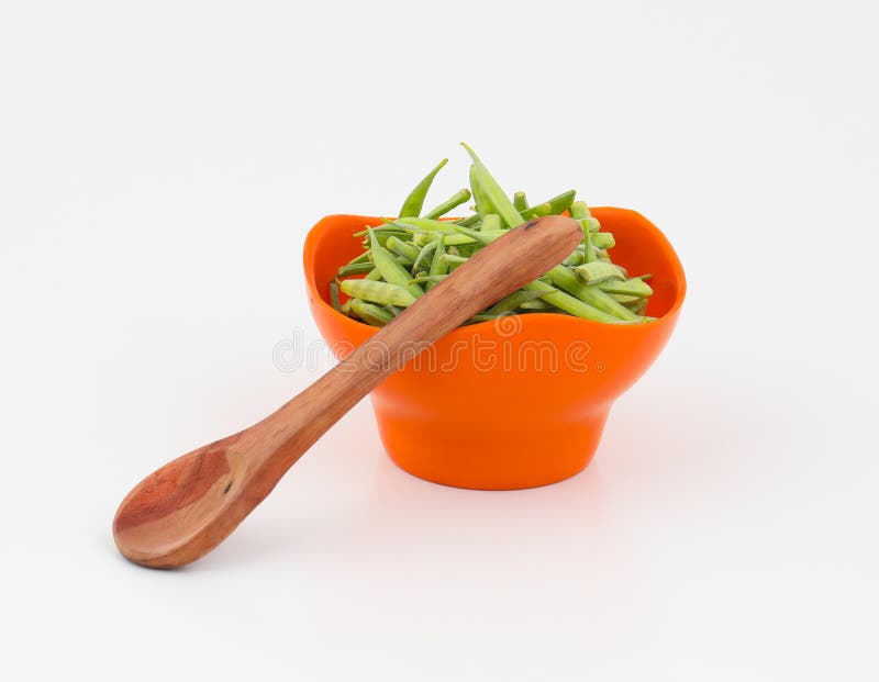 Organic Cluster beans stock photo. Image of texture, food - 92964212