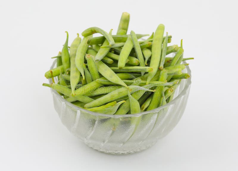 Organic Cluster beans stock photo. Image of white, guar - 92967144