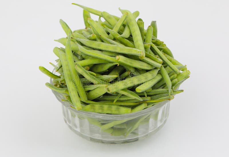 Organic Cluster beans stock photo. Image of white, industry - 92971198