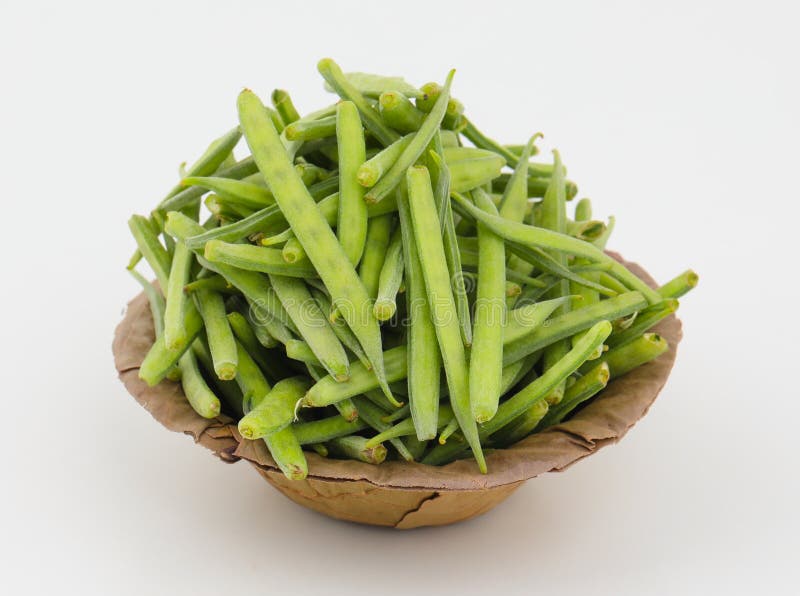 Organic Cluster beans stock image. Image of organic, ingredient - 92971831