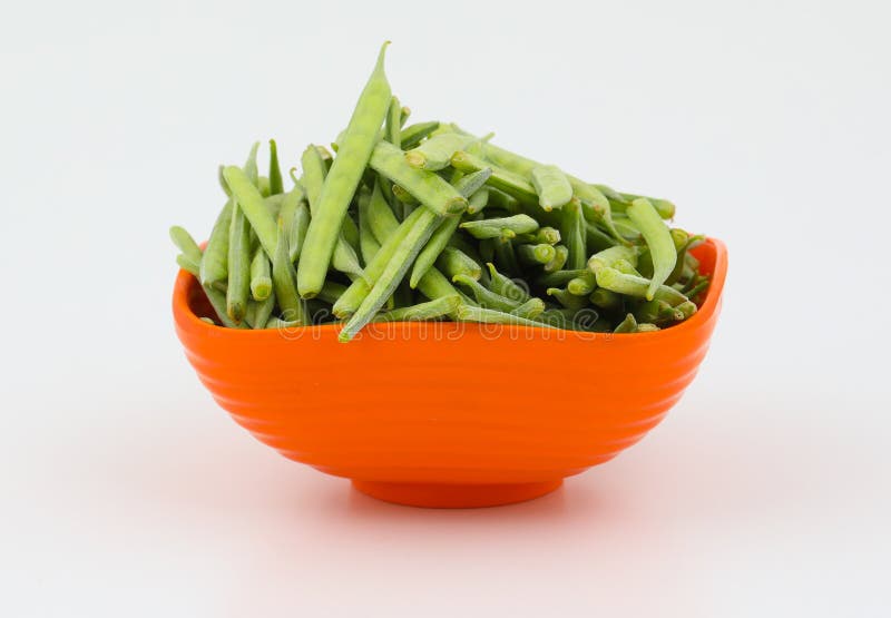 Organic Cluster beans stock image. Image of white, beans - 92972297