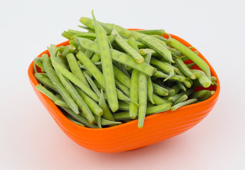 Organic Cluster beans stock photo. Image of textile, beans - 92972334