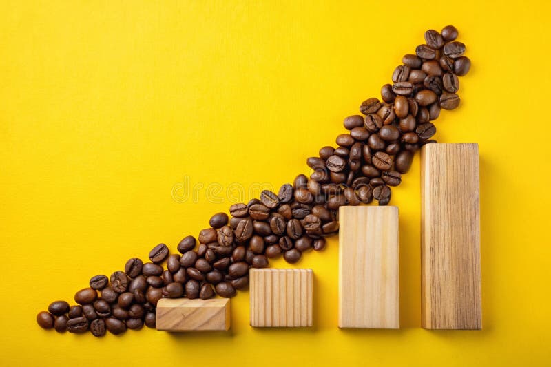 Organic Coffee Bean Growth Chart Illustrates Sustainable Farming ...