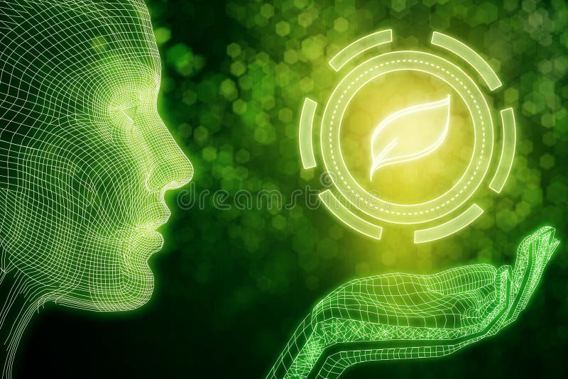 Organic concept stock illustration. Illustration of digital - 93631888