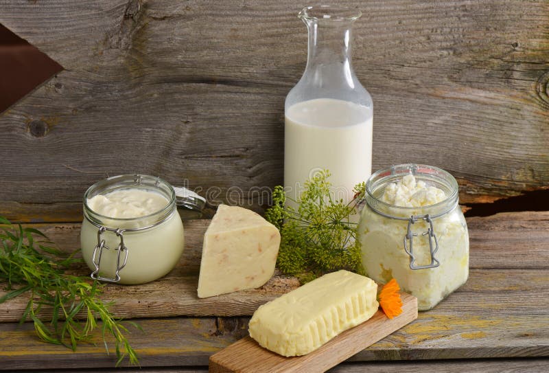 Organic dairy products stock image. Image of assortment - 43015493