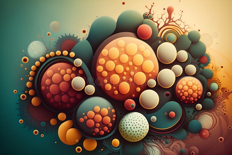 Organic Design Background and Banner in Different Colour Gradient Stock ...