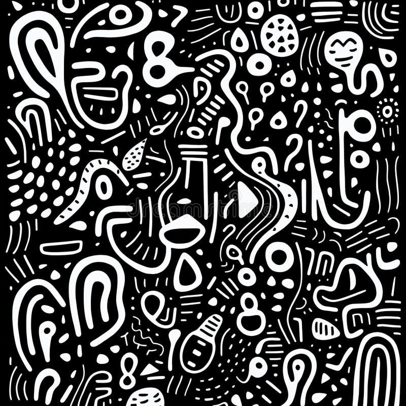 Organic Doodles: Exploring Algorithmic Artistry with Mr. Doodle Stock ...