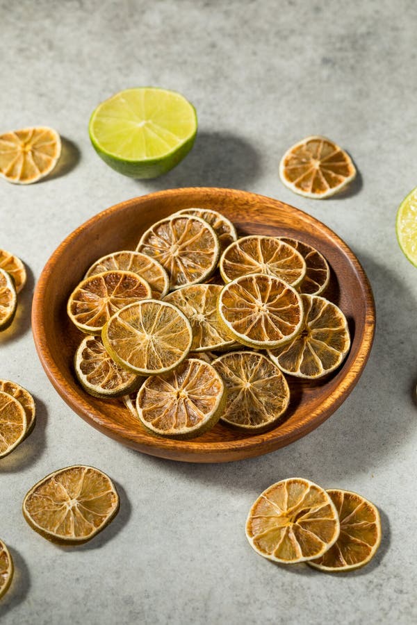 Organic Dried Dehydrated Lime Slices Stock Image - Image of natural ...