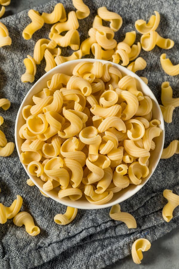 Organic Dry Cavatappi Pasta Stock Image - Image of meal, cooking: 271356393
