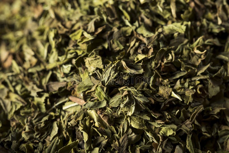 Organic Dry Mint Spice stock photo. Image of botanical - 82162410
