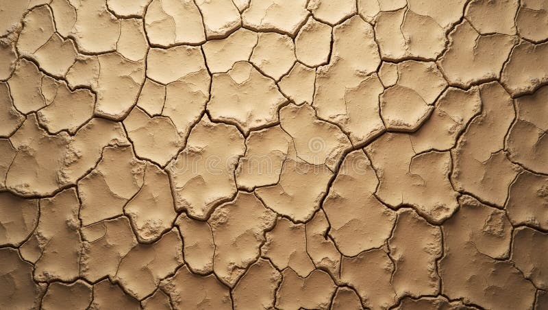 Organic Earthy Pattern of Cracked Beige and Brown Earth Stock ...