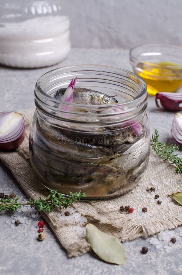 Organic Fermented Small Fish Stock Image - Image of fresh, caplin ...