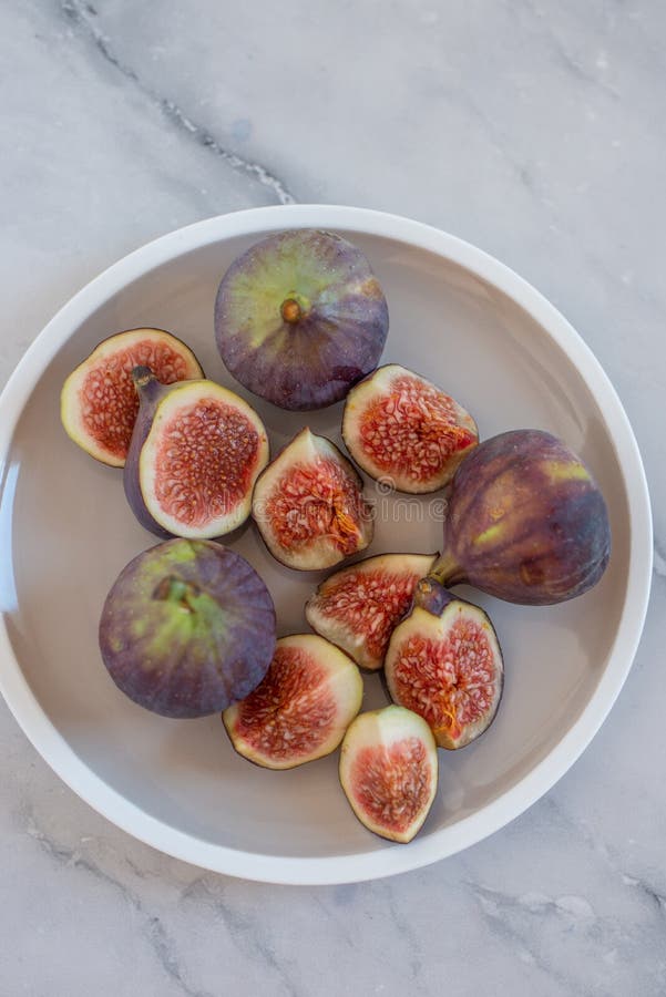 Organic figs and cut figs stock image. Image of delicious - 128051959