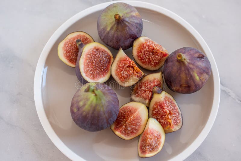 Organic figs and cut figs stock image. Image of healthy - 128051977