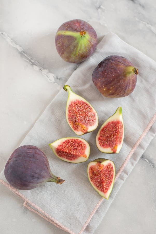 Organic figs on a table stock photo. Image of dessert - 128029344