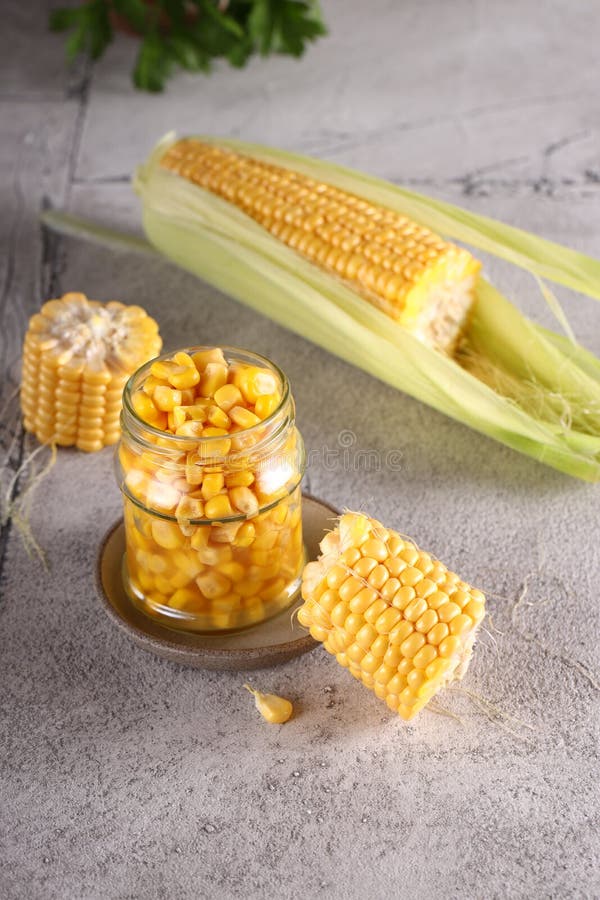 Organic food canned corn stock image. Image of agriculture - 254550251