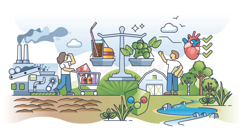 Organic Food Consumption Advantage Over Processed Products Outline ...