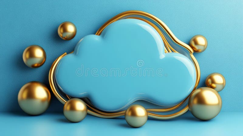 An Organic Form with a Soft Appearance is Visualized in 3D, Rendered in ...