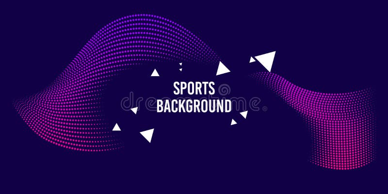 Organic Forms with Dynamic Waves Stock Vector - Illustration of array ...