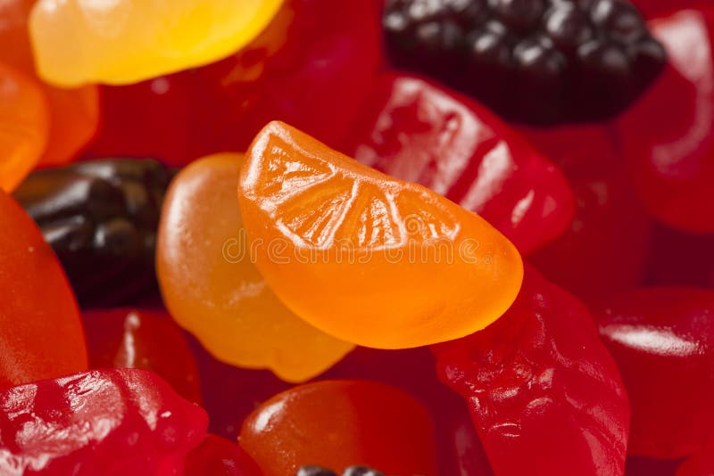 Organic Fruit Gummy Snacks for Kids Stock Photo - Image of yummy ...