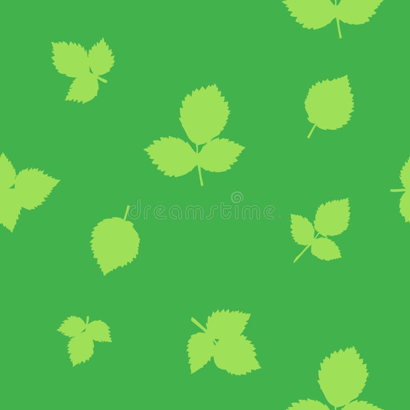 Organic Green Leaves Pattern Stock Vector - Illustration of pattern, abstract: 315377995