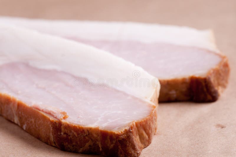 Organic Irish Thick Cut Bacon Rashers Stock Image - Image of tasty ...