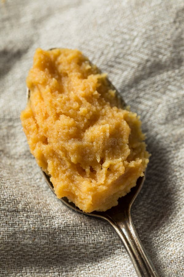 Organic Japanese Miso Paste Stock Image - Image of miso, organic: 141411105