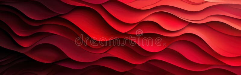 Organic Layers: Abstract Dark Red Gradient Texture with Overlapping ...