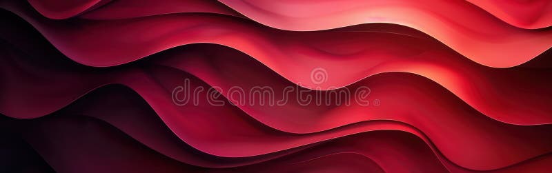 Organic Layers: Abstract Dark Red Gradient Texture with Overlapping ...