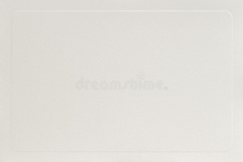 Organic Light Cream Paper with Embossed Patterned Border, Blank for ...