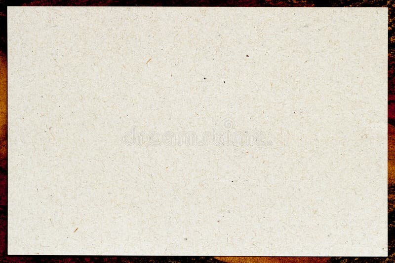 Organic Light Cream Paper in Patterned Frame, Recyclable Material, Has ...