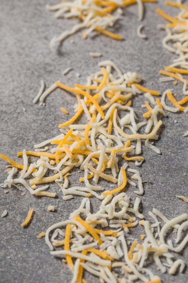 Organic Mexican Shredded Cheese Stock Image - Image of colby, shredded ...