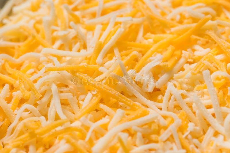 Organic Mexican Shredded Cheese Stock Image - Image of american ...
