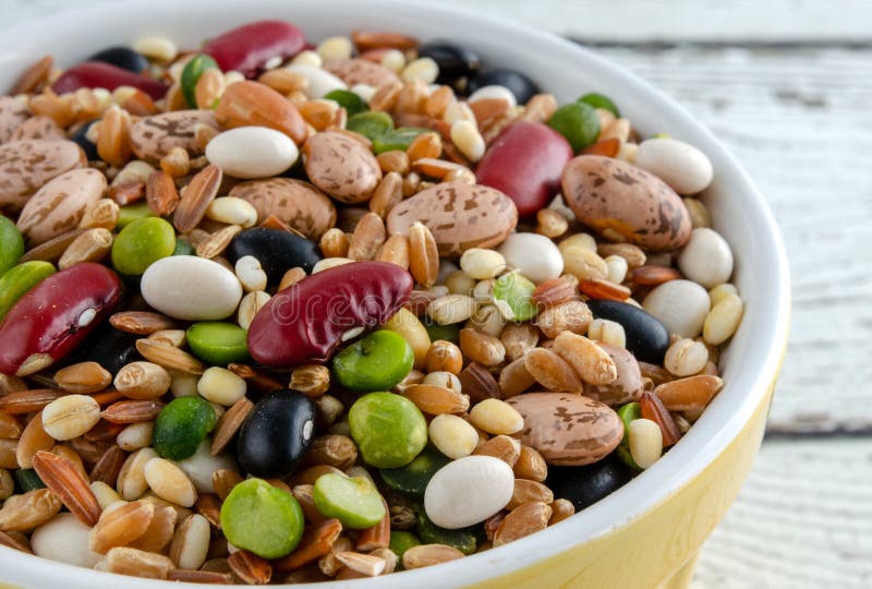 Beans and Grains stock image. Image of sack, basket, markets - 20419965