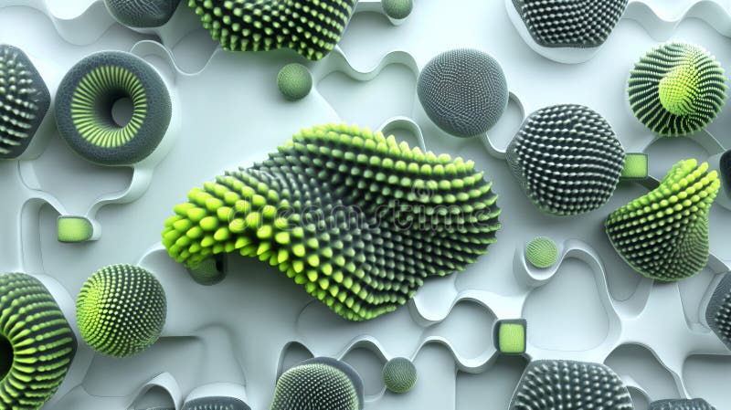Organic Nanostructures stock image. Image of artistic - 329787697