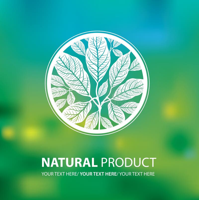 Organic natural logos stock vector. Illustration of natural - 57945906