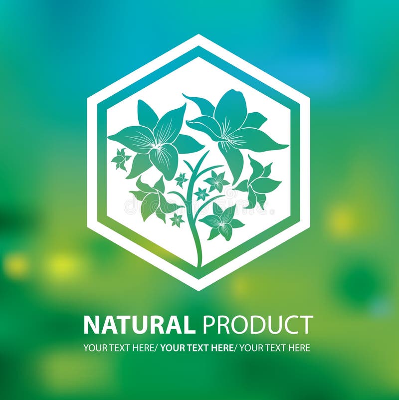 Organic natural logos stock vector. Illustration of floral - 57947305
