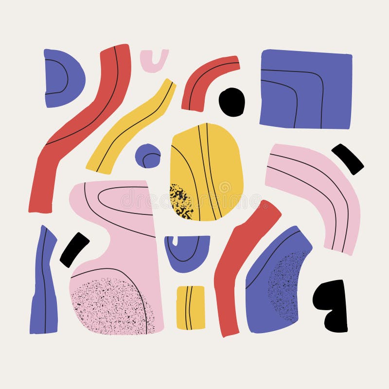 Organic Shapes Texture Stock Illustrations – 195,587 Organic Shapes ...