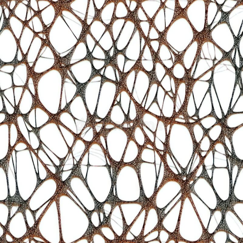 Organic Netting Creating A Complex And Interconnected Structure Stock