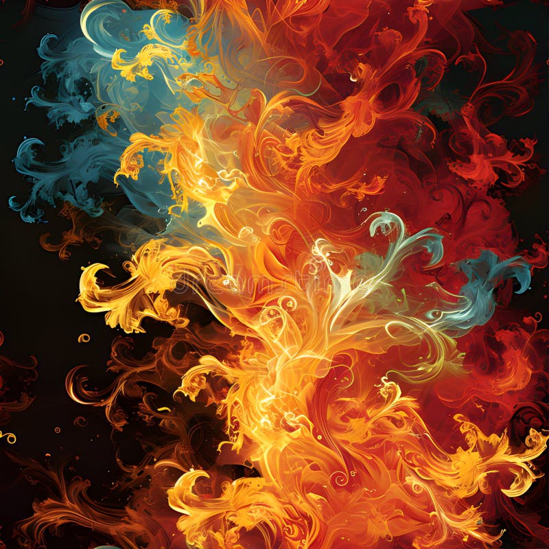 Organic Pattern Inspired by the Delicate Forms of Swirling Smoke Rising ...