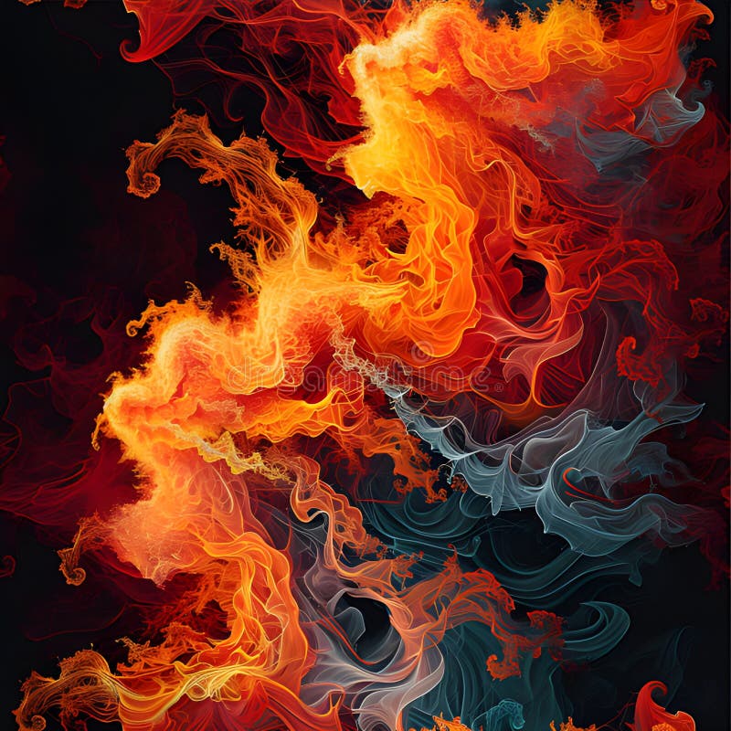 Organic Pattern Inspired by the Delicate Forms of Swirling Smoke Rising ...